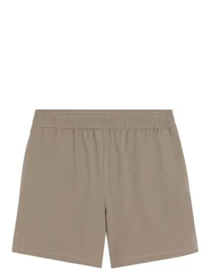Ami Embroidered Swim Shorts - Grey