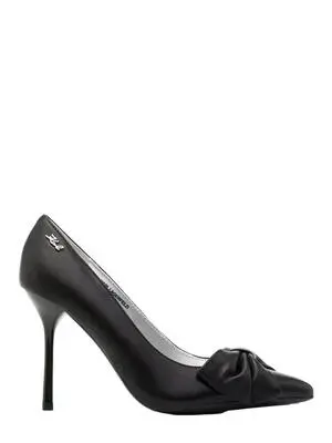 Karl Lagerfeld 105mm Sarabane Pumps - Black