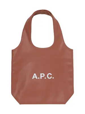 A.p.c. Small Ninon Tote - Brown