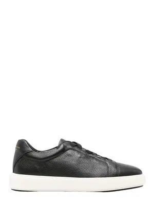Officine Creative Slouch 001 Leather Sneakers - Black