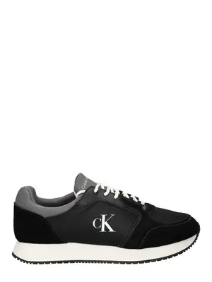 Calvin Klein Panelled Sneakers - Black