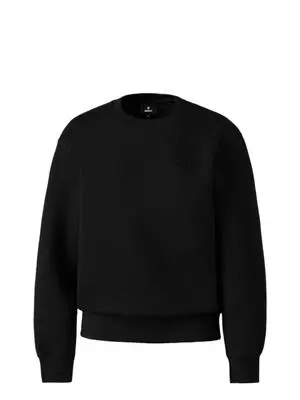 Mackage Julianna Double-face Jersey Sweatshirt - Black