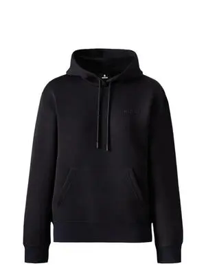 Mackage Krystiana Double-Face Jersey Hoodie Black