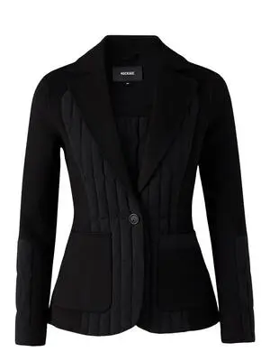Mackage Leilani Sustainable Wool Tailored Jacket - Black