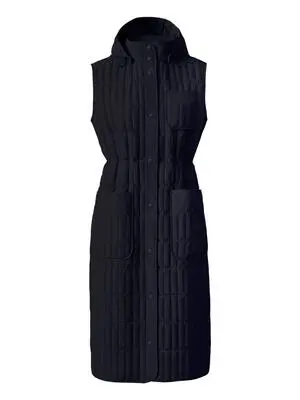 Mackage Makana Recycled Down Long Vest - Black