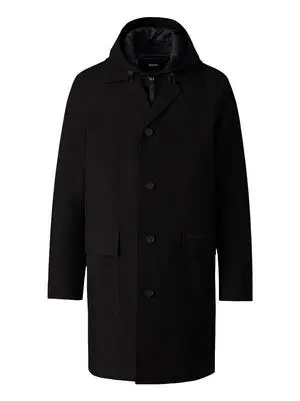 Mackage Mathias 3-in-1 Balmacaan Coat - Black