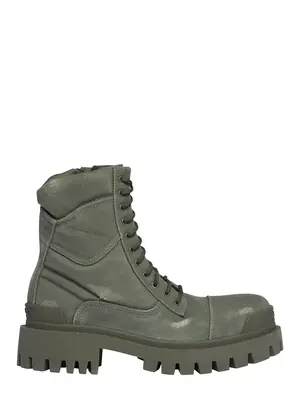 Balenciaga Combat Strike Boot Green