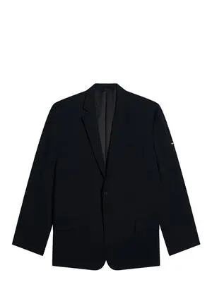 Balenciaga Washed Gabardine Jacket - Black