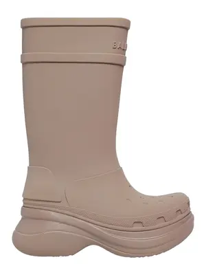 Balenciaga Crocs™ Boot - Beige