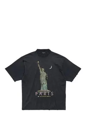 Balenciaga Paris Liberty T-shirt - Black