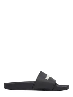 Balenciaga Pool Slide Sandal - Black