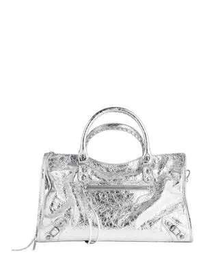 Balenciaga Balenciaga Le City Medium Bag Silver