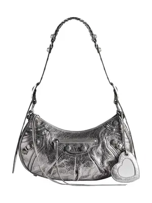 Balenciaga Le Cagole Small Shoulder Bag - Silver