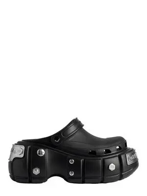 Balenciaga Hardcrocs Mule - Black
