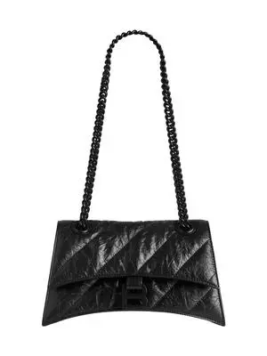 Balenciaga Crush Chain Bag Small - Black