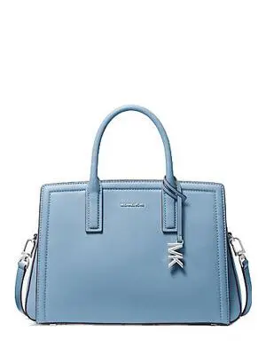Michael Kors Michael Kors Laila Medium Satchel Blue