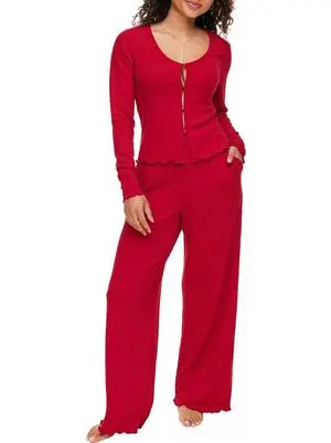 ADORE ME Amrita Lounge Set - Jester Red