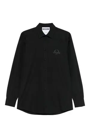 Moschino Poplin Shirt - Black