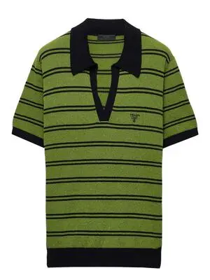 Prada Cotton Polo Shirt - Green
