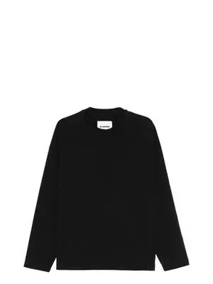 JIL SANDER Cotton T-shirt - Black