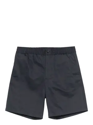 Ami Cotton Chino Shorts - Blue
