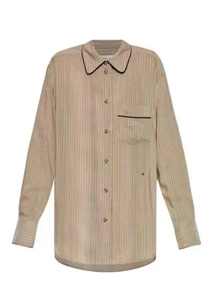 VICTORIA BECKHAM Victoria Beckham Stripe Pajama Shirt