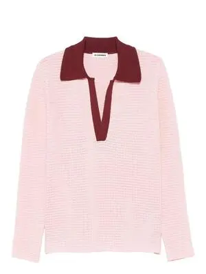 JIL SANDER Open-knit Sweater - Pink
