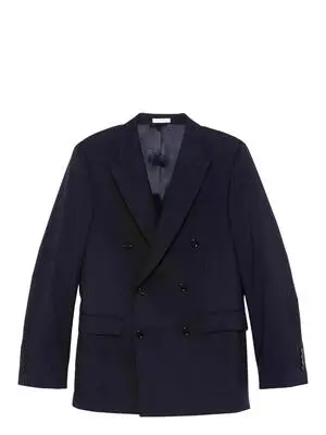 FURSAC Double-breasted Blazer - Blue