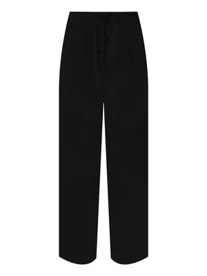 ENTIRE STUDIOS Pleat-detail Trousers - Black