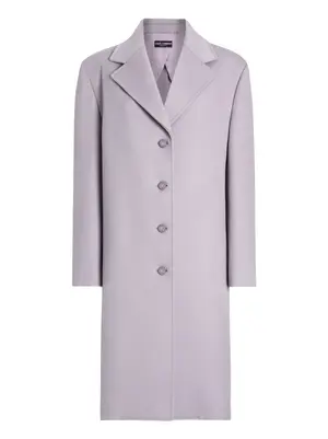 Dolce & Gabbana Single-breasted Coat - Purple