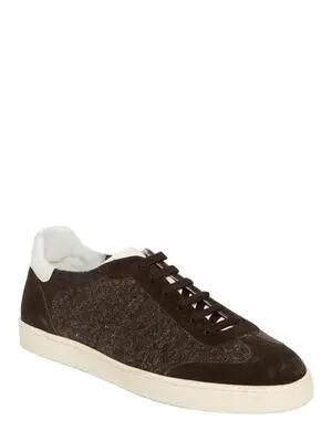 BRUNELLO CUCINELLI Brunello Cucinelli Mixed Media Low Top Sneaker