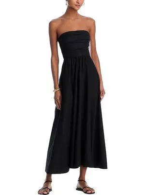 A.L.C. Tate Strapless Dress Black