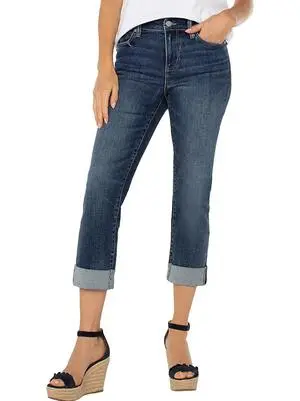 LIVERPOOL Charlie Mid-rise Crop Jeans - Weels