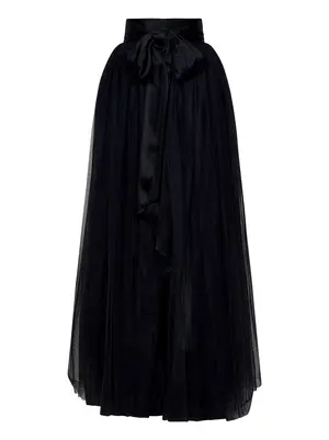 ROOM76 ROOM76 Tulle-Overlay Maxi Skirt