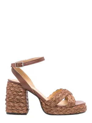 CastaÑer Valeriette 90mm Sandals - Brown