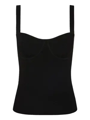 Rebecca Vallance Zia Top - Black