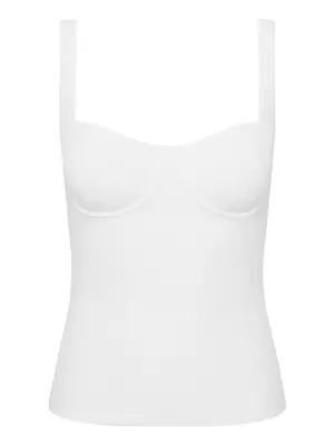 Rebecca Vallance Zia Knitted Top - White