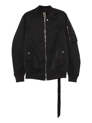Rick Owens Classic Flight Bomber Jacket - Black