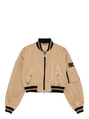 ERMANNO SCERVINO Ermanno Scervino Cropped Bomber Jacket