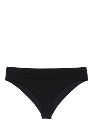 JIL SANDER Logo Bikini Bottom - Black