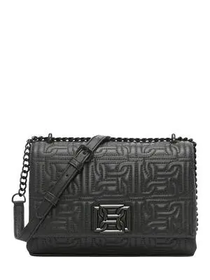 Dkny Delanie Flap Shoulder Bag - Blk/black