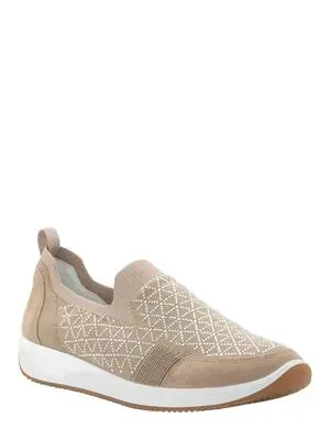 ARA Lisbon Lace-up Sneaker - Sand Geo