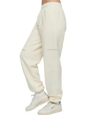 SAMII RYAN Smiley Radiate Happiness Sweatpants - Bone