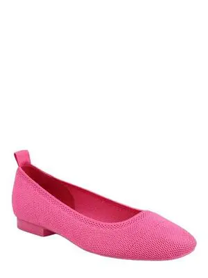 Mia MIA Raisa Stretch Knit Flat Hot Pink