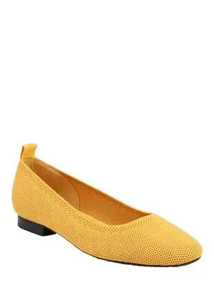 Mia MIA Raisa Stretch Knit Flat Mustard