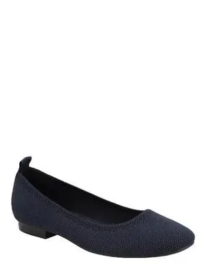 Mia MIA Raisa Stretch Knit Flat Navy
