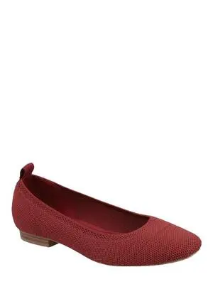 Mia MIA Raisa Stretch Knit Flat Red