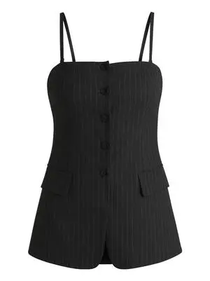 Hugo Striped Top - Grey