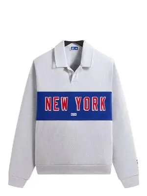 Kith X New York Rangers Nelson Rugby - Light Heather Grey