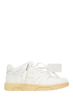 Off-White Off-White OOO Low-Top Sneakers White